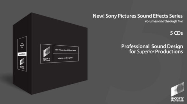 Sony Pictures Sound Effects Series Volumes 1-5 • ERPEA.eu